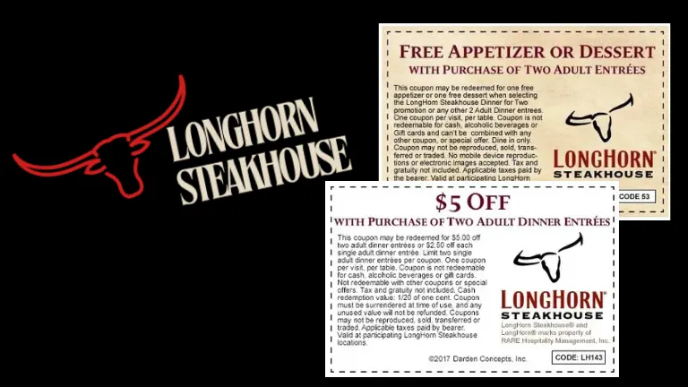 LongHorn Steakhouse Promo Codes [October 2025]